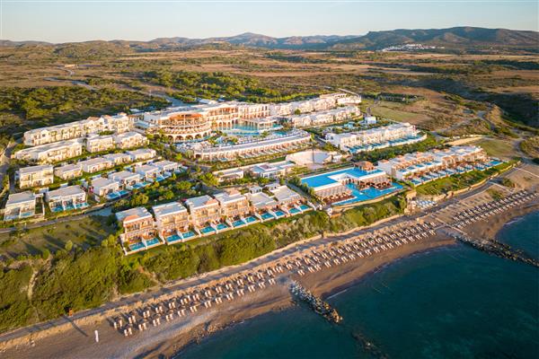 Atrium Prestige Thalasso Spa Resort & Villas from On The Beach. Atrium ...